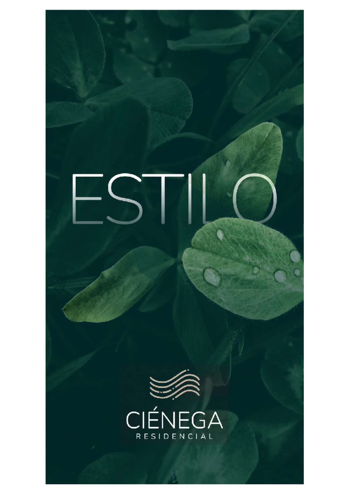 Ciénega Residencial - .... - Introducción a la Teoría e Historia de la ...