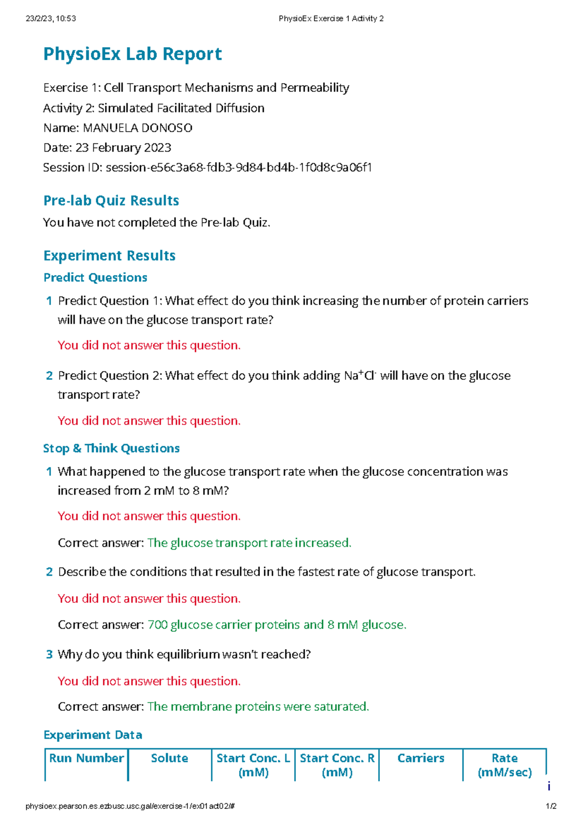 Physio Ex Exercise 1 Activity 3 - pearson.es.ezbusc.usc/exercise-1 ...