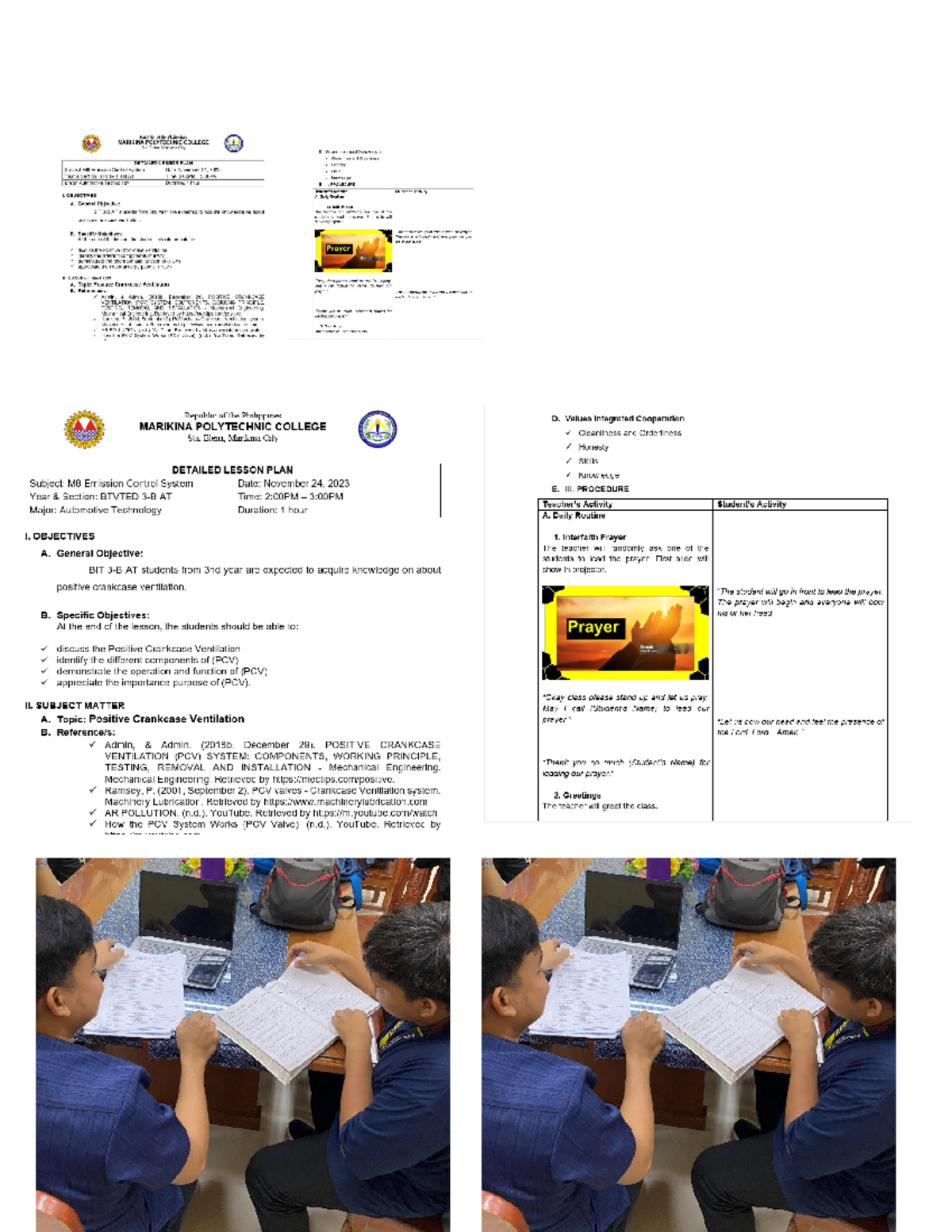 Doc3 - Professional Teacher - [ - Studocu