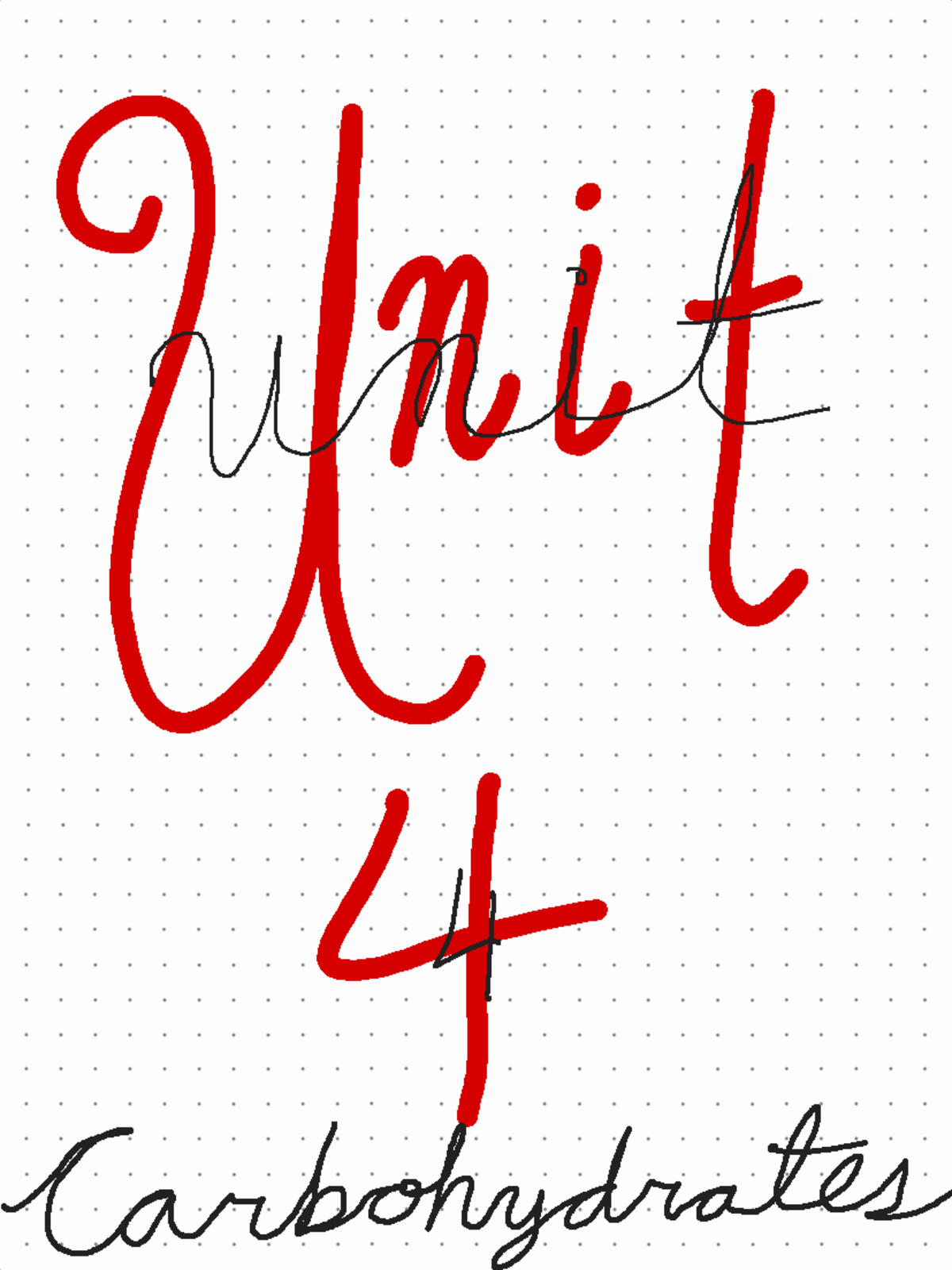 Unit 4: Carbohydrates - MCDB 1150 - CU Boulder - Studocu