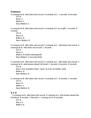 Property Attack Outline - PROPERTY L AW A TTACK OUTLINE REAL PROPERTY A ...