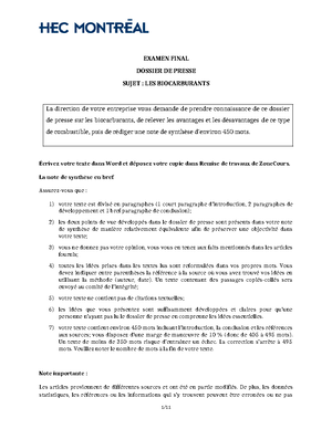 Exercice sur l'ouverture d'une conclusion - Exercice sur l'ouverture d ...