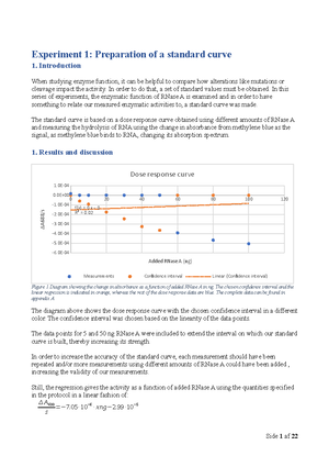 TØ 5 om nukleinsyrestruktur 1 i Biomolekylær struktur og funktion - Aarhus - Studocu