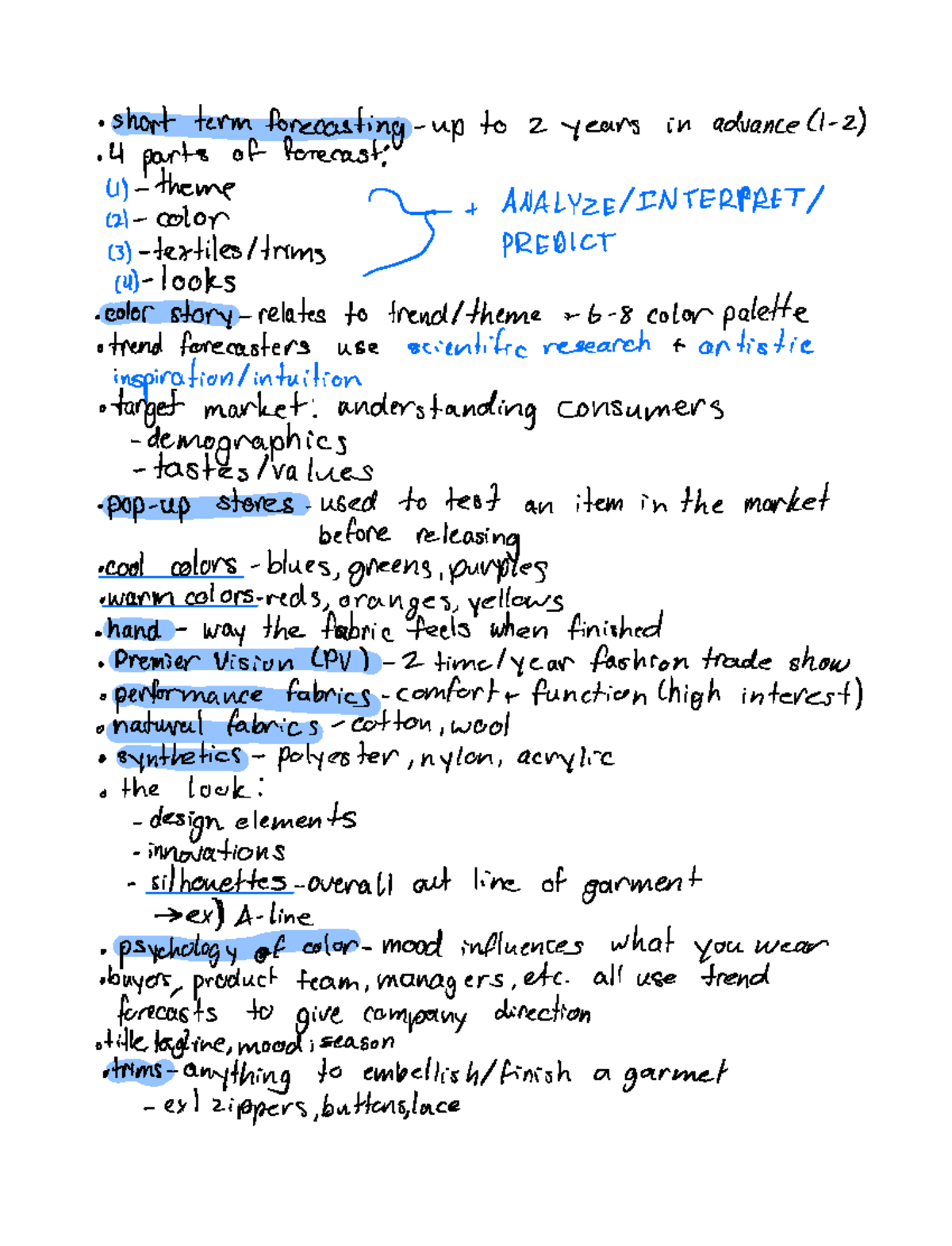 Final exam review - short term forecasting up to 2 years in advance 1 2 ...