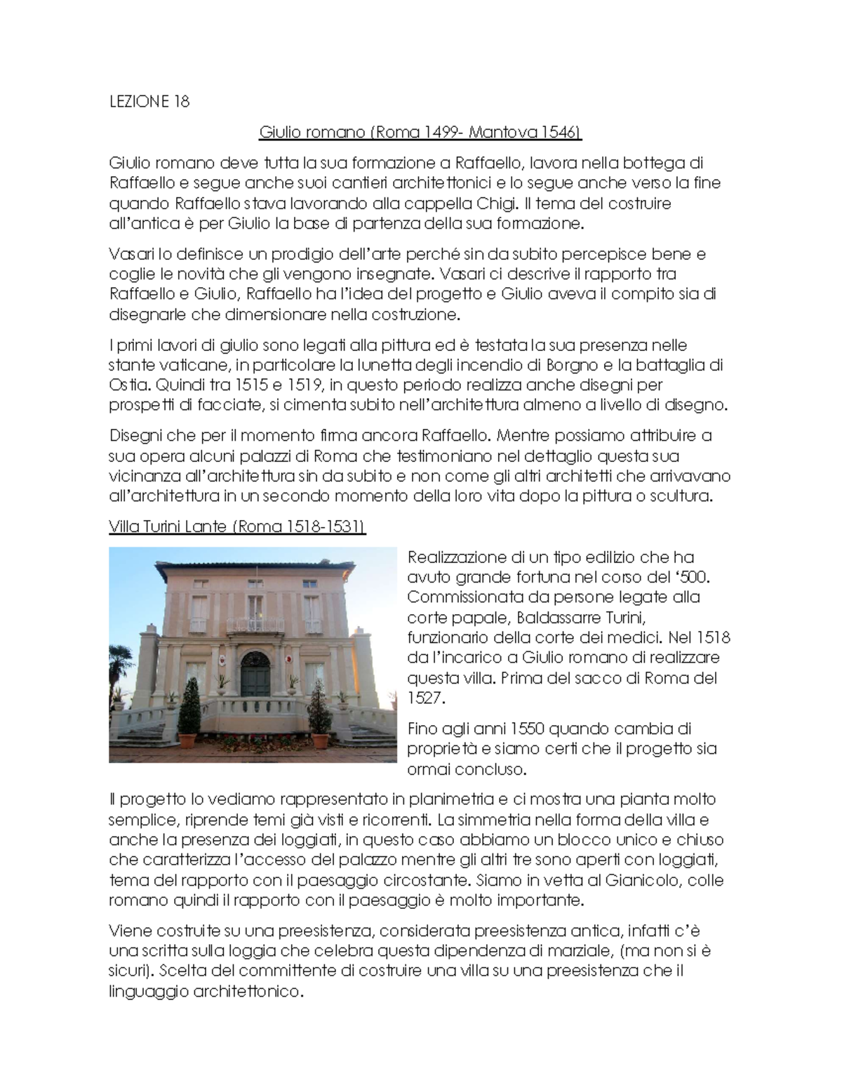 Giulio Romano - Palazzo Te - LEZIONE 18 Giulio romano (Roma 1499 ...