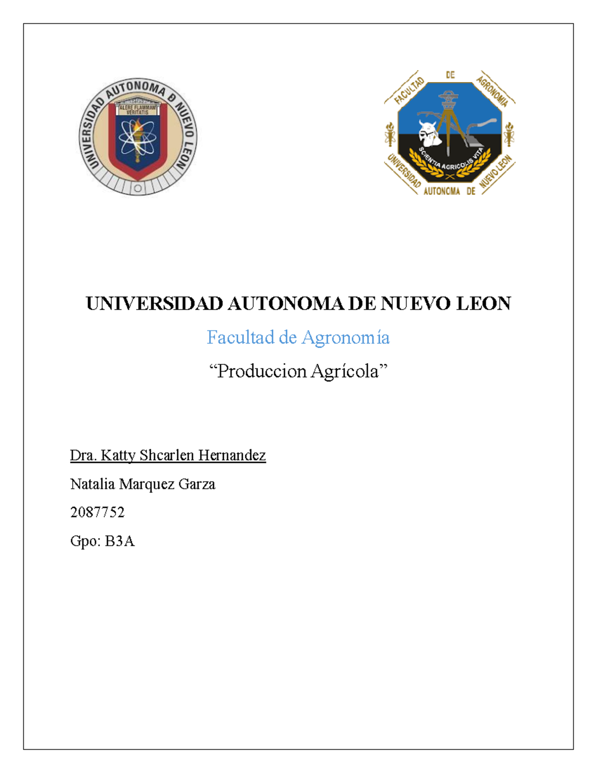 Natalia Marquez - Ensayo sobre los factores que afectan la produccion ...