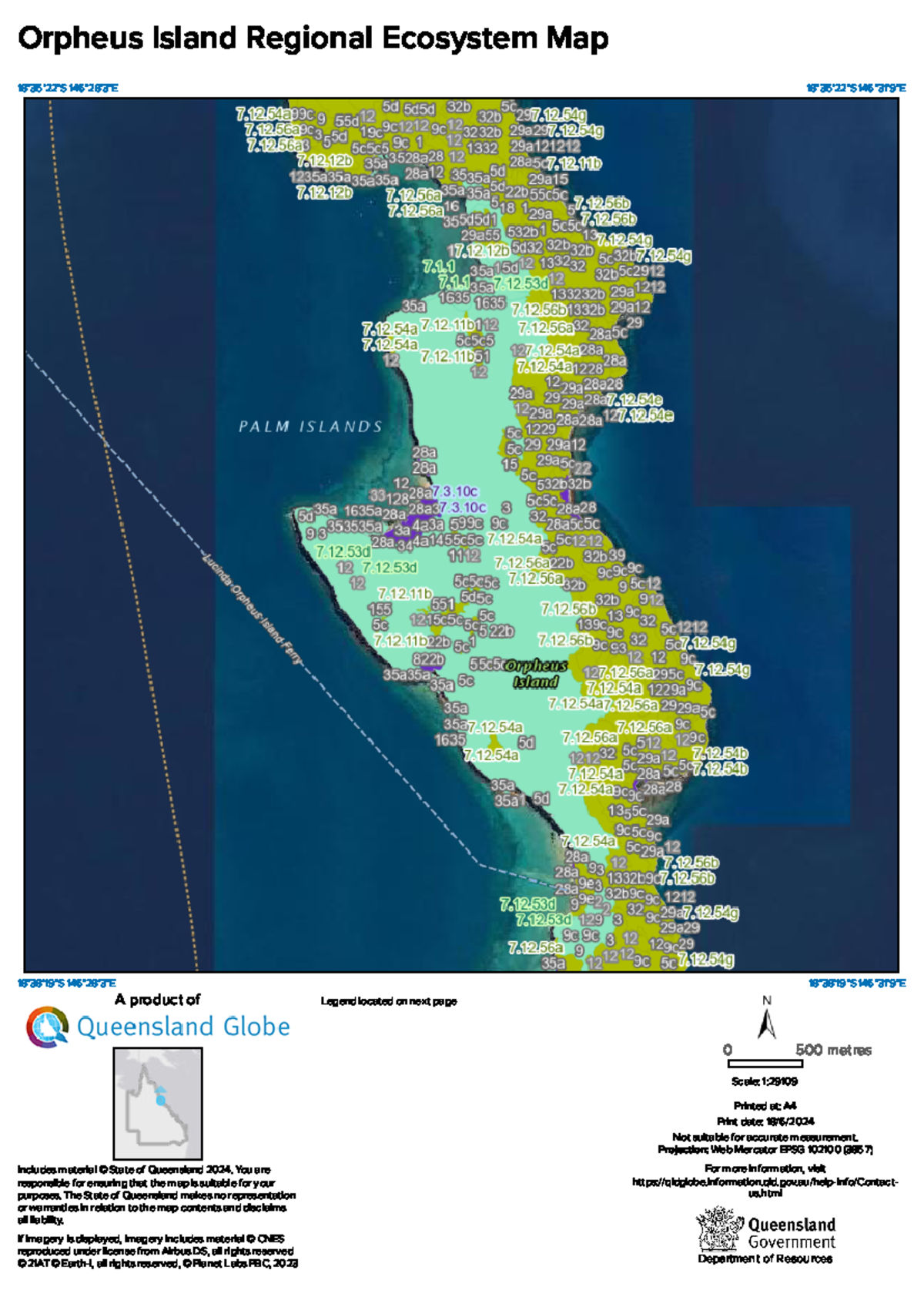 Regional ecosystems map - 18 ° 35 ' 22 "S 146° 28 ' 3 "E 18 ° 35 ' 22 ...