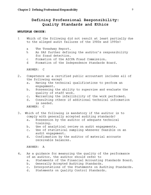 Ch06 - Internal Control Concepts - Auditing Theory - MSU Main - Studocu