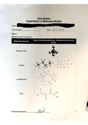 Chem 1 lab exam cheat sheet - Experiment 1 – main goals: observe and ...