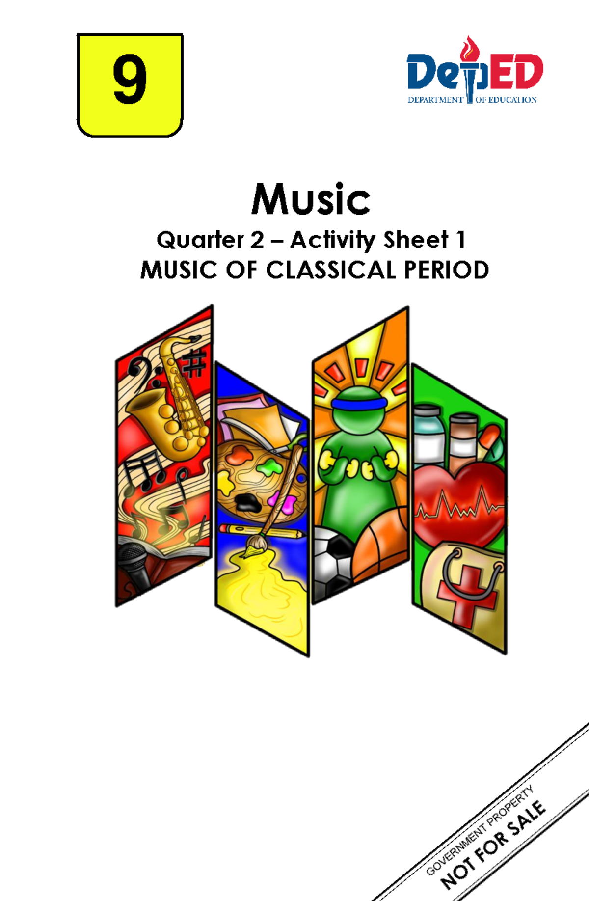 Qtr 2 Music 9-Q2- Activity- Sheet-1 - Music Quarter 2 – Activity Sheet ...