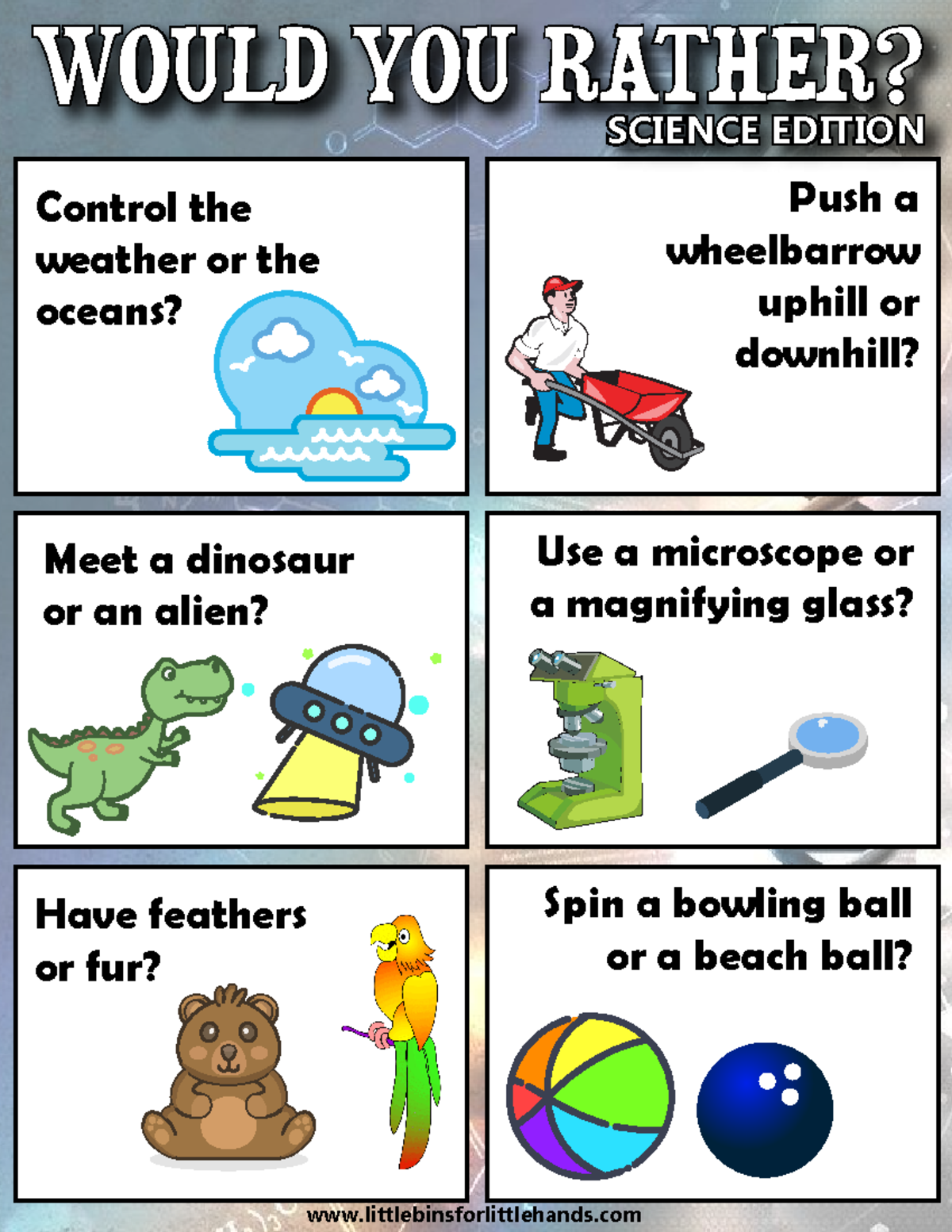 New Would You Rather Science Edition Download - SCIENCE EDITION SCIENCE ...