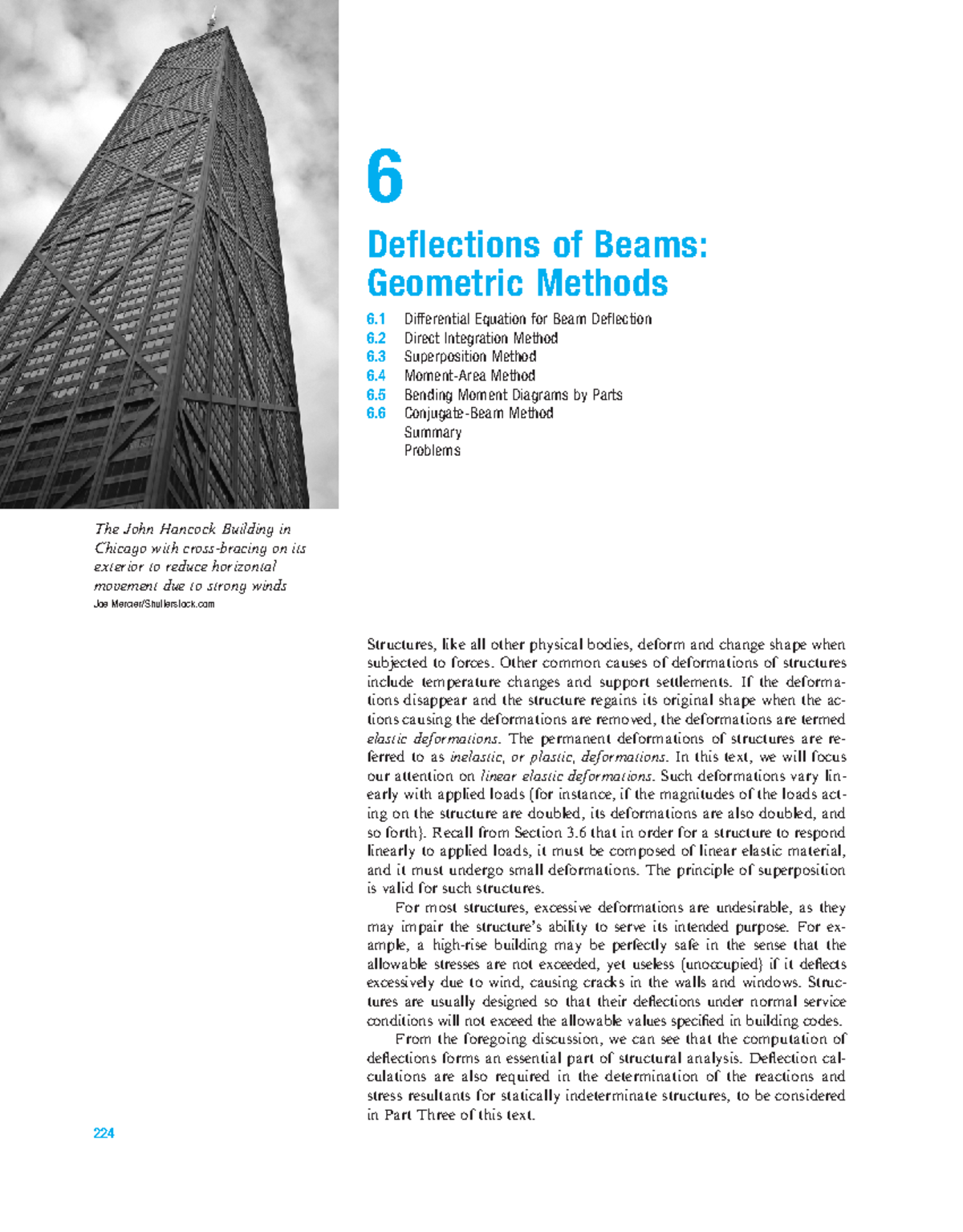 Geometric Methods - [Direct Integration Method] - 6 Deflections of Beams: Geometric Methods 6 ...