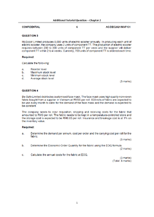 Answer (EOQ Tabulation method)(AM110 3A) - 1 DEC 2018/MAF151 – Bossy Sd Bhd (Tabulation Method ...