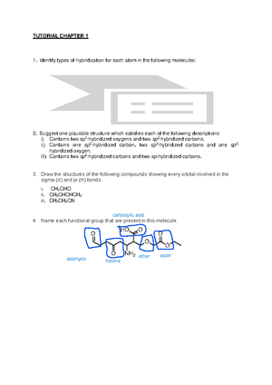 Tuto chap 3 alkanes - tutorial chapter3 - TUTORIAL CHAPTER 3 (ALKENE ...