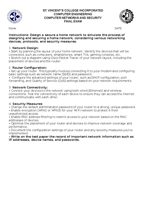 Oop - ST. VINCENT’S COLLEGE INCORPORATED COMPUTER ENGINEERING OBJECT ...