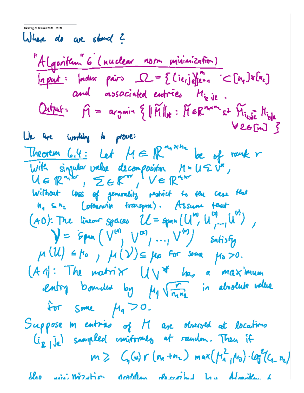 Lecture 14 - Probabilistic Techniques and Algorithms in Data Analysis ...
