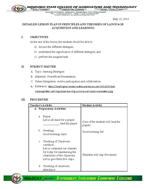 DLP Uses of Parallel Structures Pentinio - DETAILED LESSON PLAN IN ...