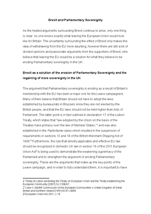 Miller 2 - Case Analysis - Miller 2 – The Prorogation case R (Miller ...