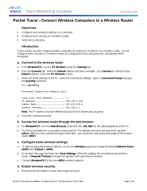 11.4.1.5 Lab - Work in the Windows Command Shell - Lab - Work in the Windows Commands Shell ...