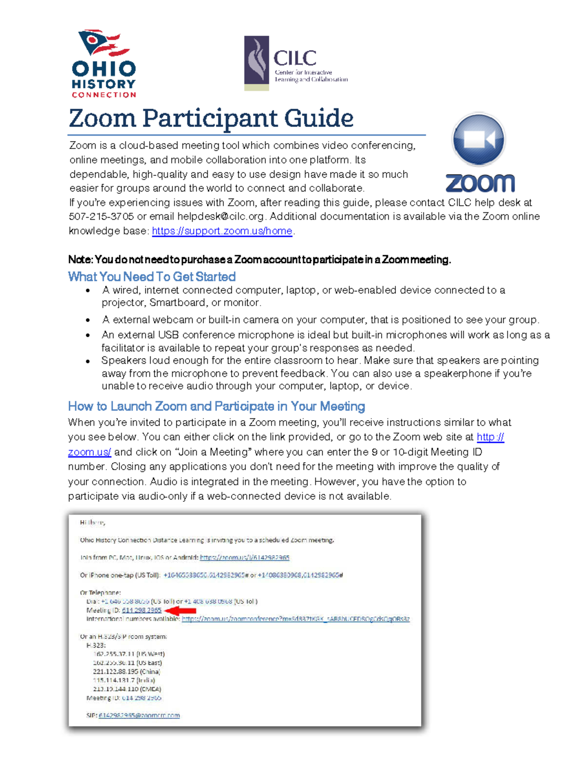 Zoom Participant Guide - Zoom Participant Guide Zoom is a cloud-based ...