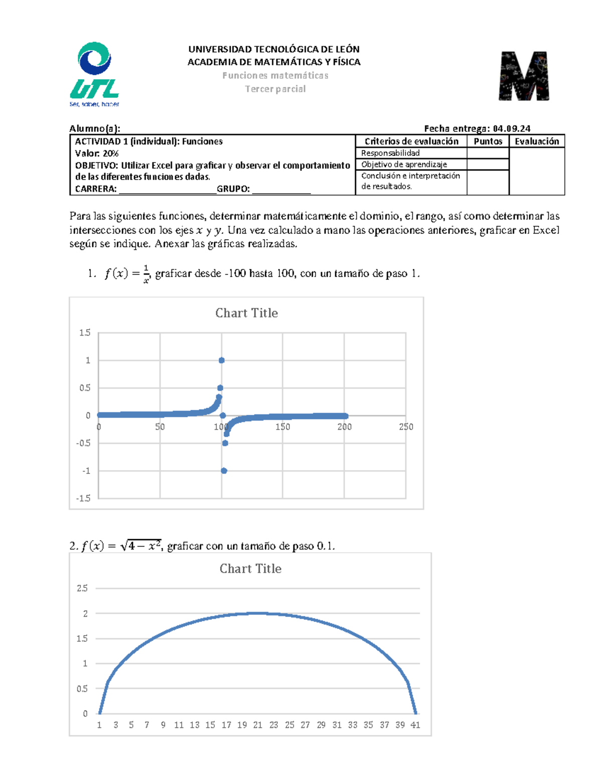 Tarea Funciones-1 - Ujjjvv bbjkk jlvv - UNIVERSIDAD TECNOLÓGICA DE LEÓN ...