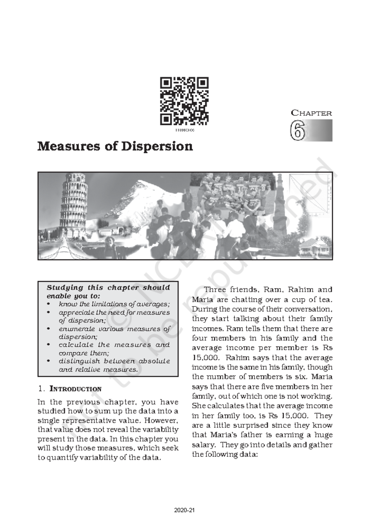 Chapter 6 statistics class 11 ncert - 1. INTRODUCTION In the previous ...