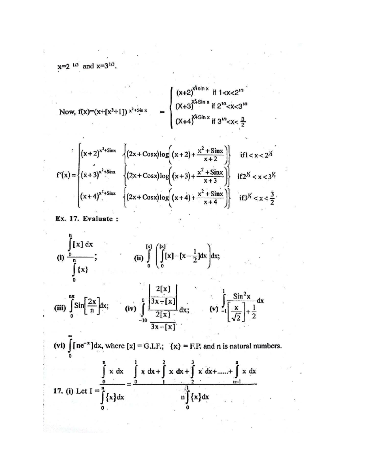 Mathematics formulas - Mathematics-II - ISI FORUM - Studocu