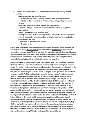 Rear Window - Sample Essay, example essay, VCE english Yr 12. - SAMPLE ...