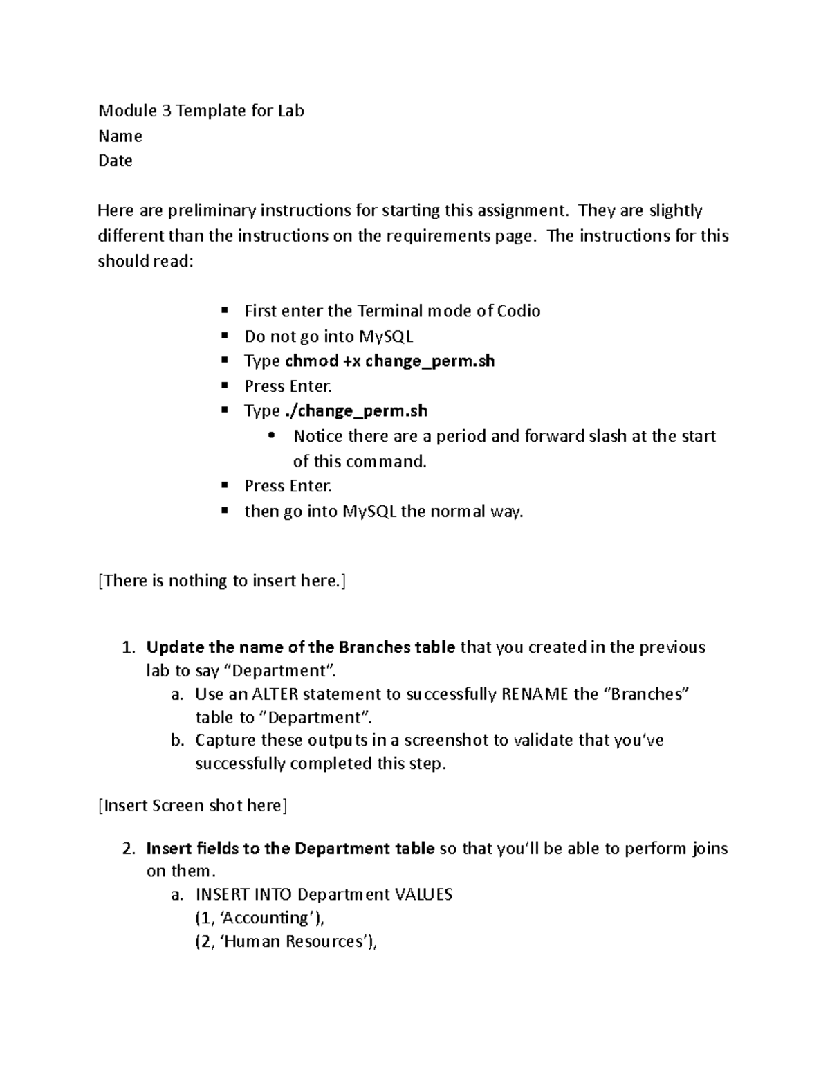 Module 3 - Template for Lab - Module 3 Template for Lab Name Date Here ...