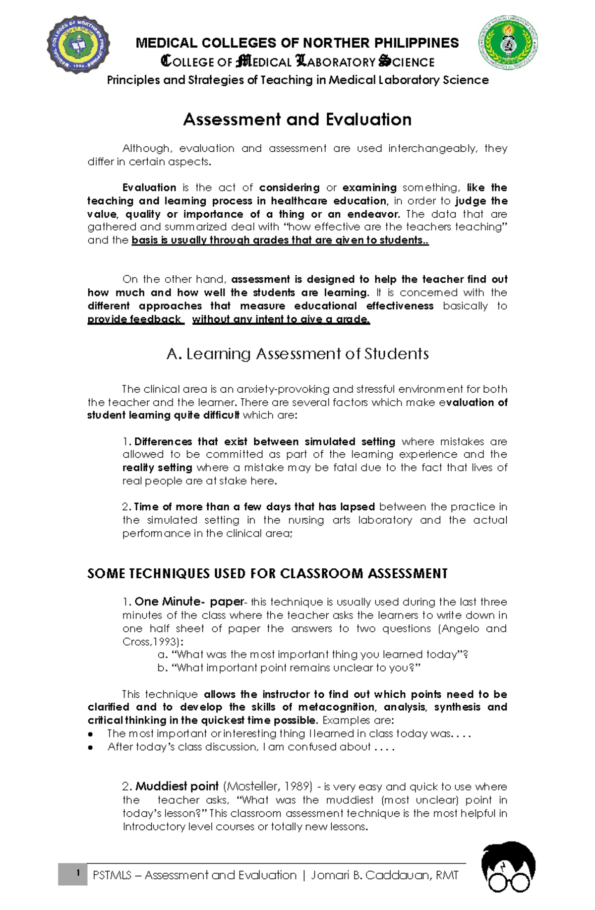 BS hospitality Management Finals - Lecture Notes - C OLLEGE OF M EDICAL ...