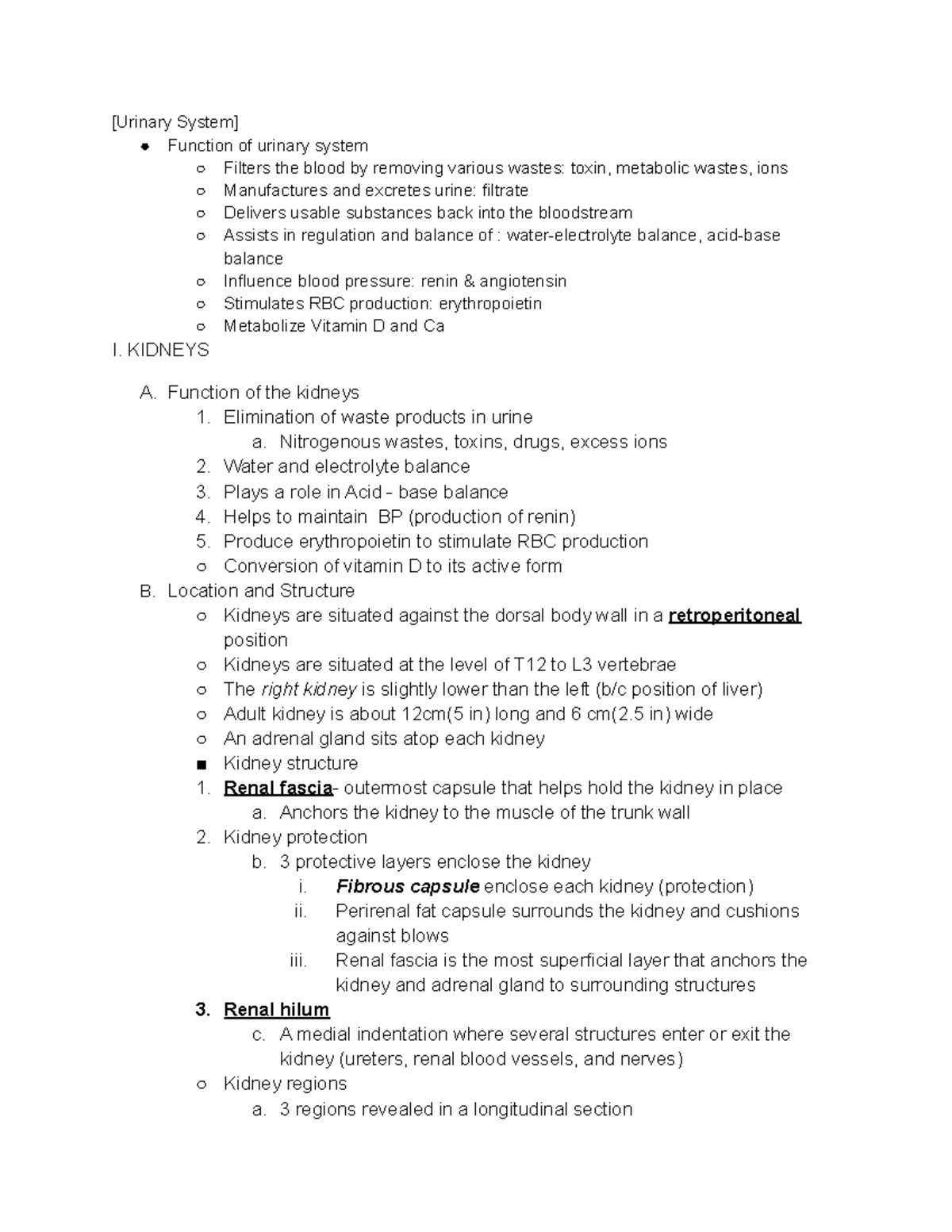 ALHS Lesson 10 - Health science prerequisites course detailed notes ...