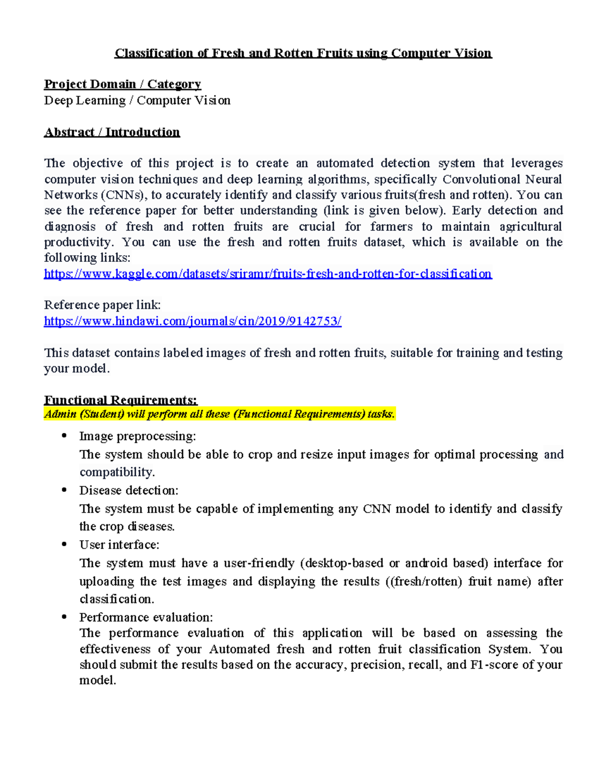 Spring 2024 CS619 9293 - Classification of Fresh and Rotten Fruits ...