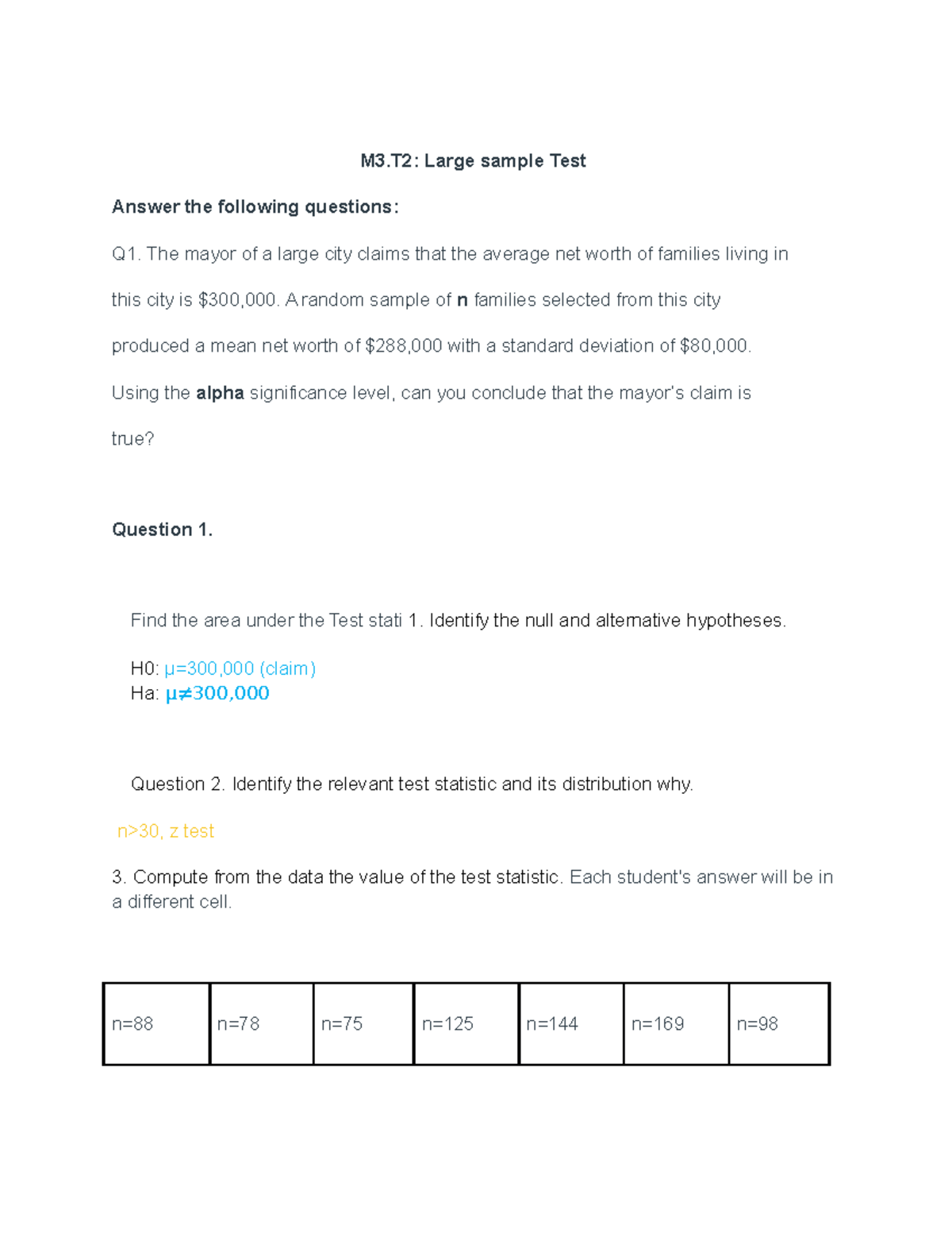 Group Activity 11 14 - M3.T2: Large sample Test - M3: Large sample Test ...