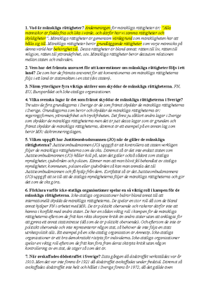Samhällskunskap 1b - Nelson Mandela frågor - Vilken var Mandelas ...