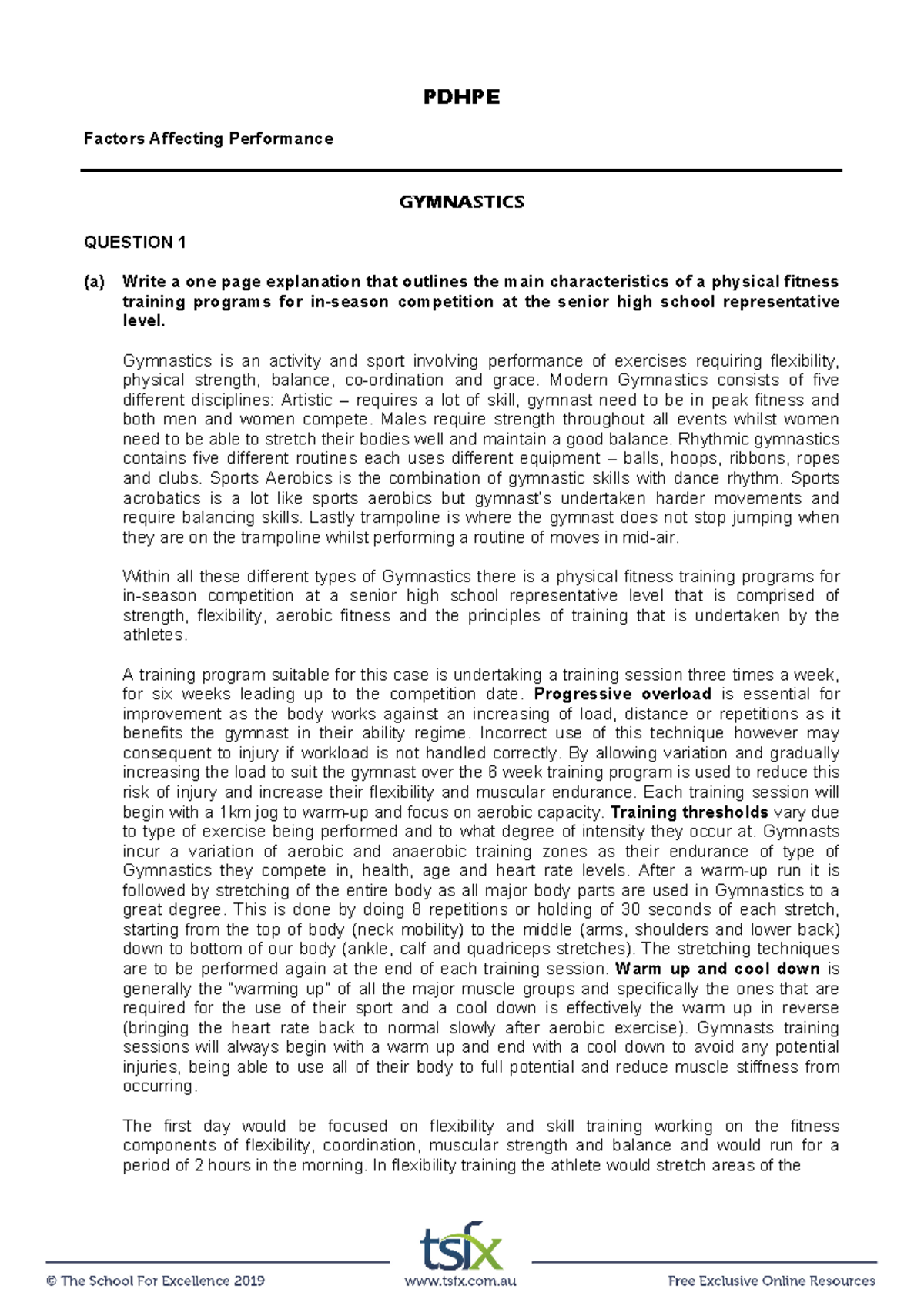 1592 - follow ur dreams - PDHPE Factors Affecting Performance ...