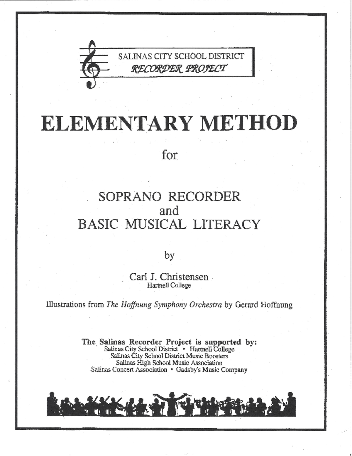 Elementary Flute Recorder METHOD BOOK - General Music Material - Studocu