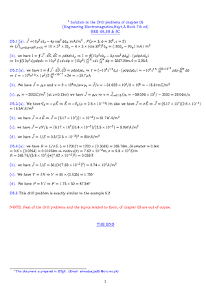 Chapter 03 Drill solution by Hayt 7th 8t - 1 Solution to the Drill ...