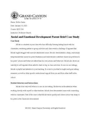 Language Development Informative Pamphlet - EDU-354 - Two Primary ...