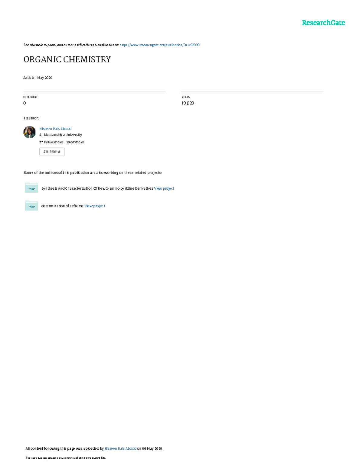 Organicchemistry - Detailed notes on organic chemistry. - Greenford ...