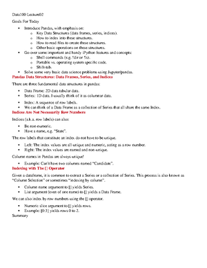 Lecture 12 - Josh Hug/ Fernando Perez - Data100 Lecture 12 The Bias Variance Tradeoff and - Studocu
