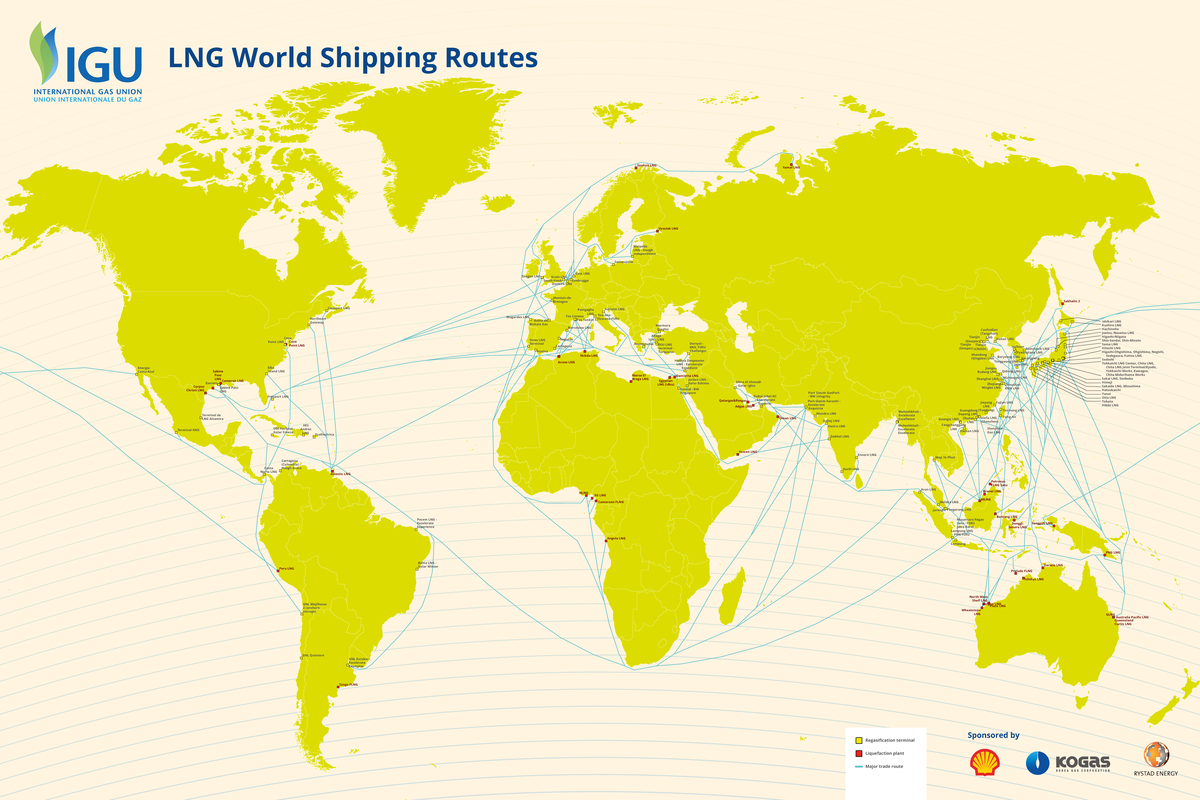 IGU-LNG-Report-2020 Shipping-Route -min - LNG World Shipping Routes ...