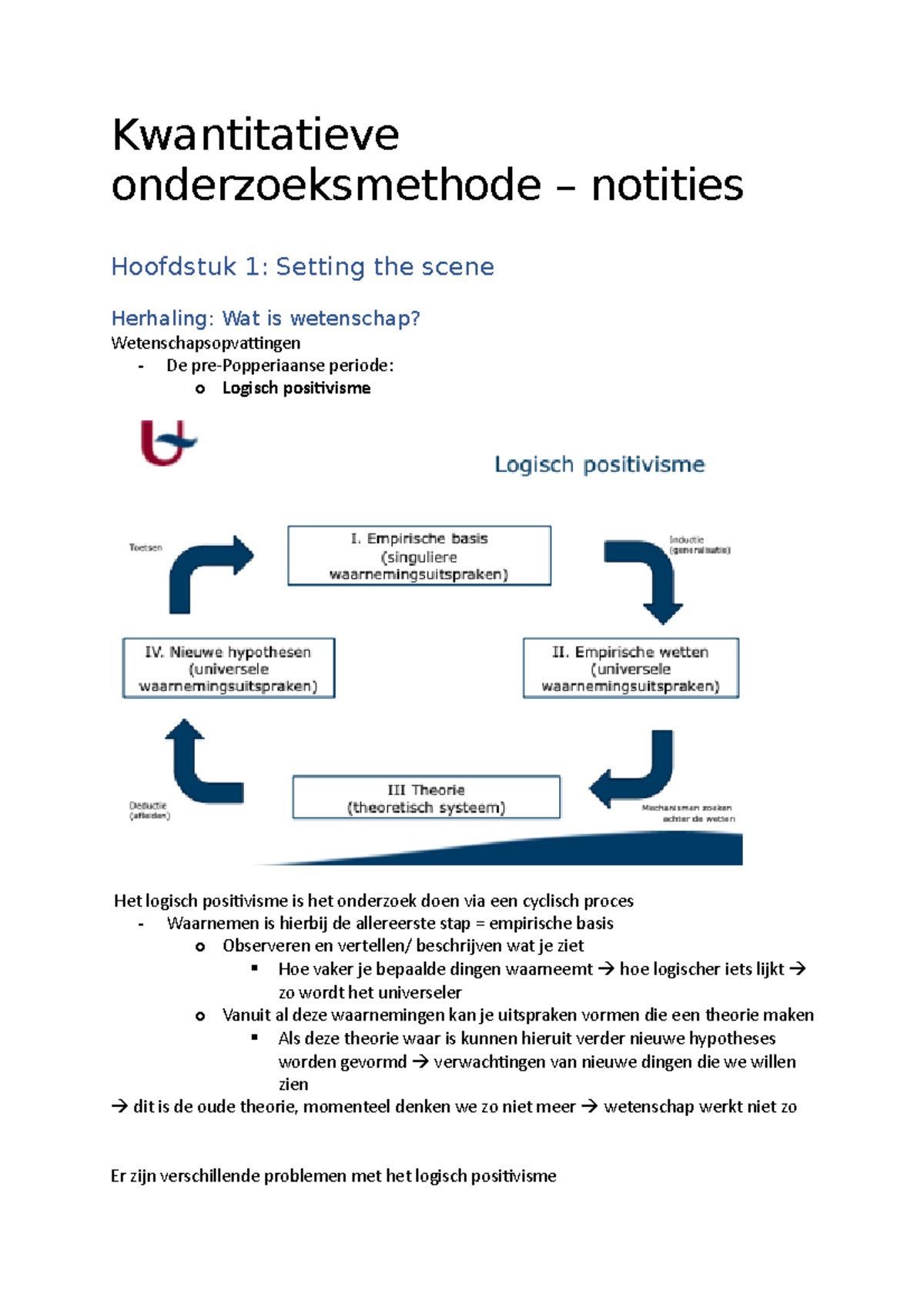 Kwantitatieve onderzoeksmethode - Zwarte en witte zwanen als je alleen ...