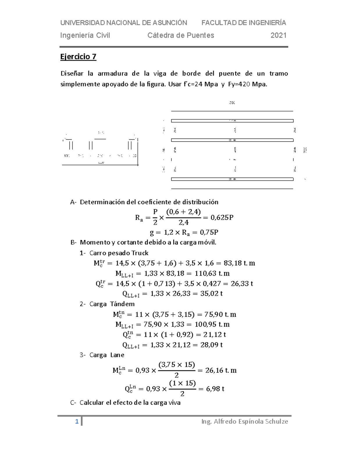 Clase 7 Diseño de largueros de puentes en viga T - Ingeniería Civil ...