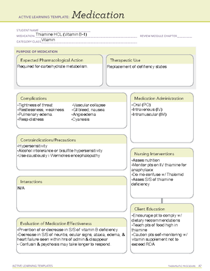 Keppra Med Card - Medication Card. - ACTIVE LEARNING TEMPLATES ...