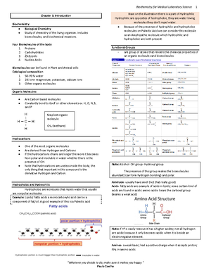 Bio Chem Lab Experiment 5 - Experiment No. 4: Lipids I. Introduction ...
