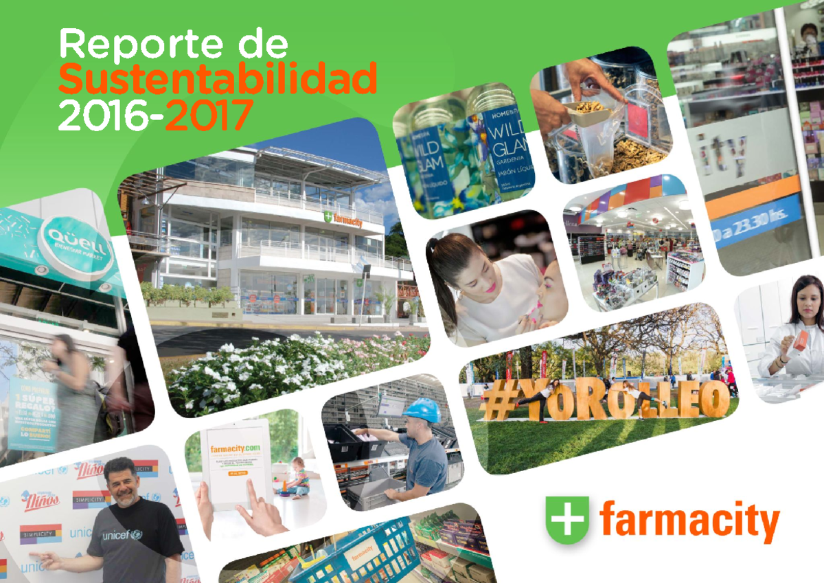 Farmacity reporte de sustentabilidad 2017 - Reporte de Sustentabilidad ...