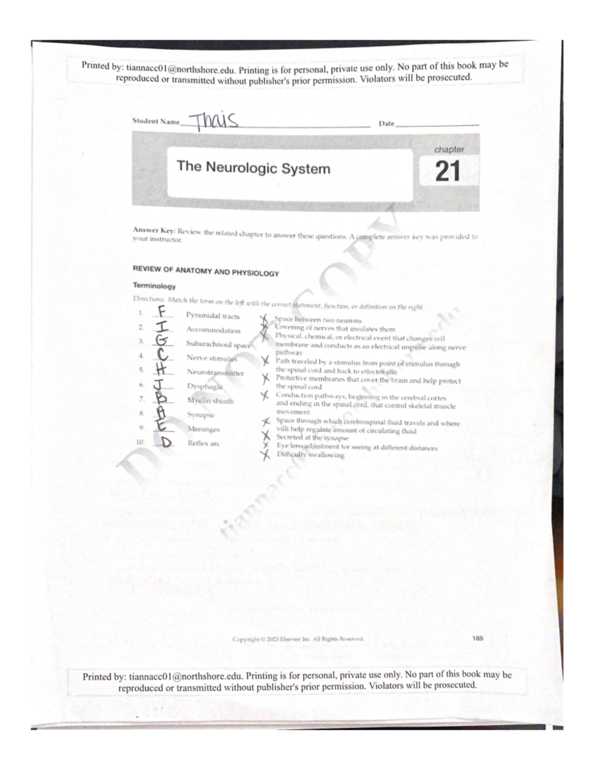 Remediation Exam 1 - Printed : Printing is for personal, private use ...
