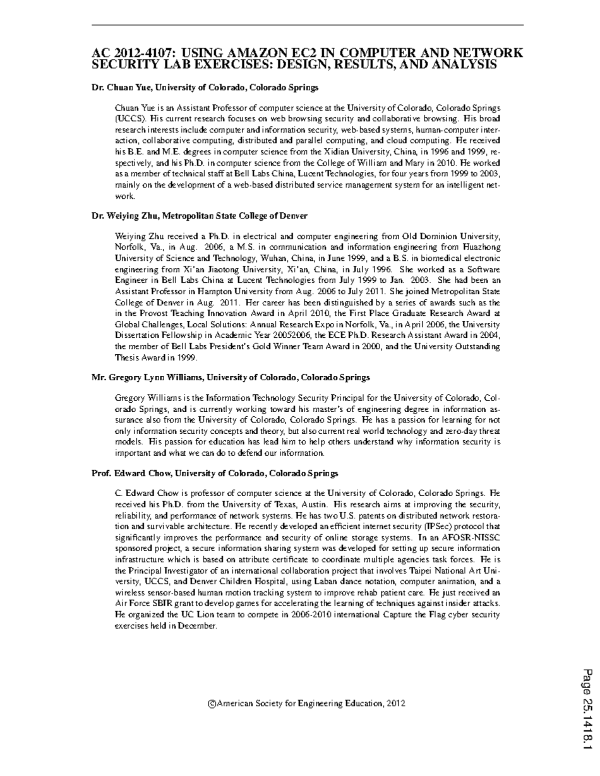 Using amazon ec2 in computer and network security lab exercises design results and analysis ...