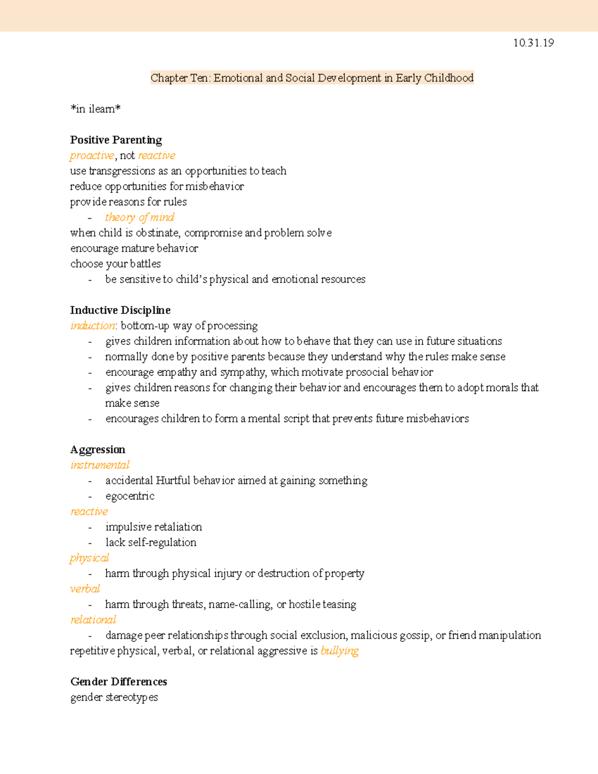 Chapter 10: Socioemotional Development in Early Childhood - 10. Chapter ...