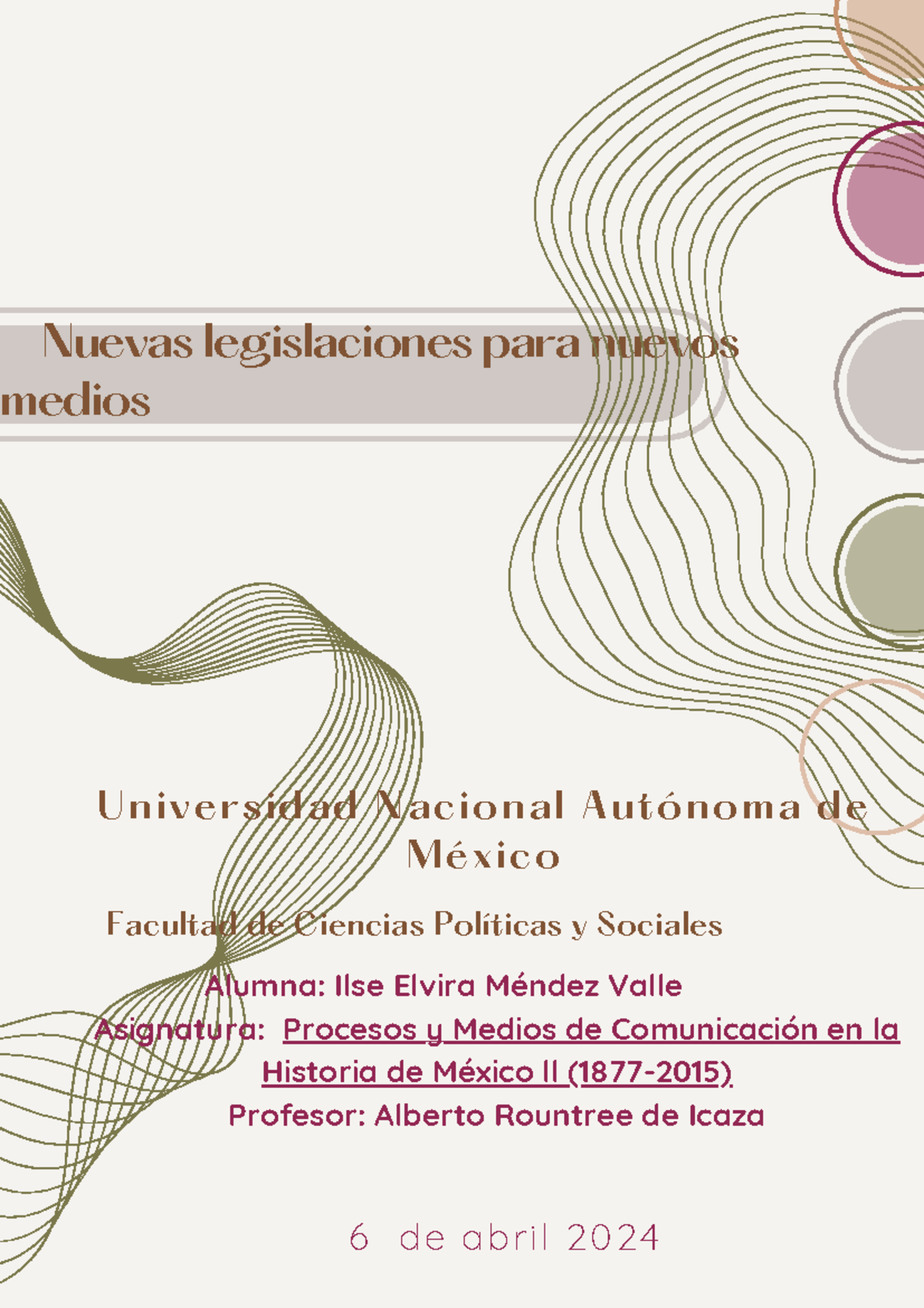 Nuevas legislaciones - Resumen - Nuevas legislaciones para nuevos ...